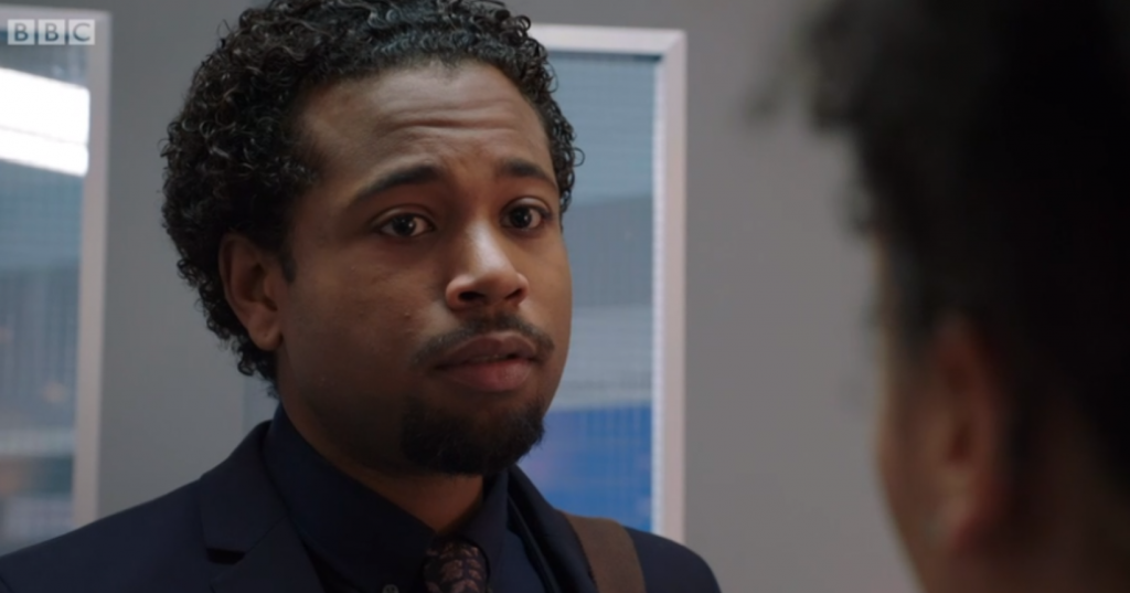 Bernie Wolfe returns to Holby City to conclude her storyline