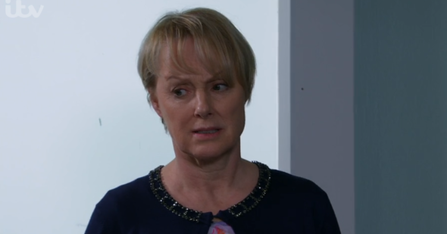 Coronation Street star Sally Dynevor reveals Geoff gets angry with Sally