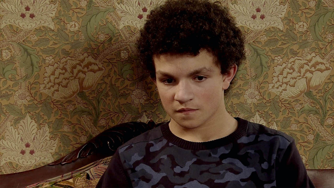 Coronation Street teen Alex Bain declares his love for new girlfriend