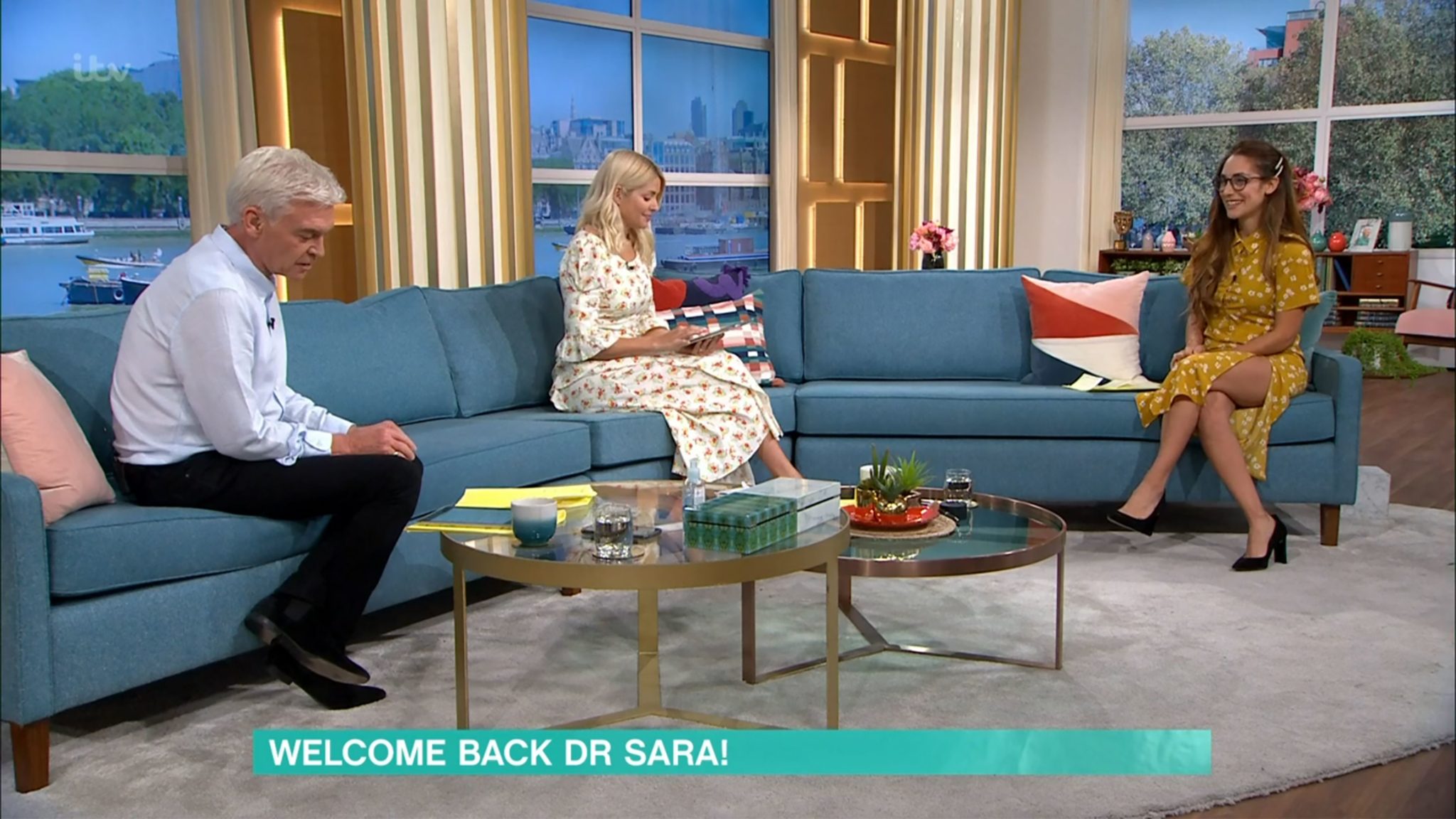 This Morning: Dr Sara Kayat wears thigh-split dress | Entertainment Daily