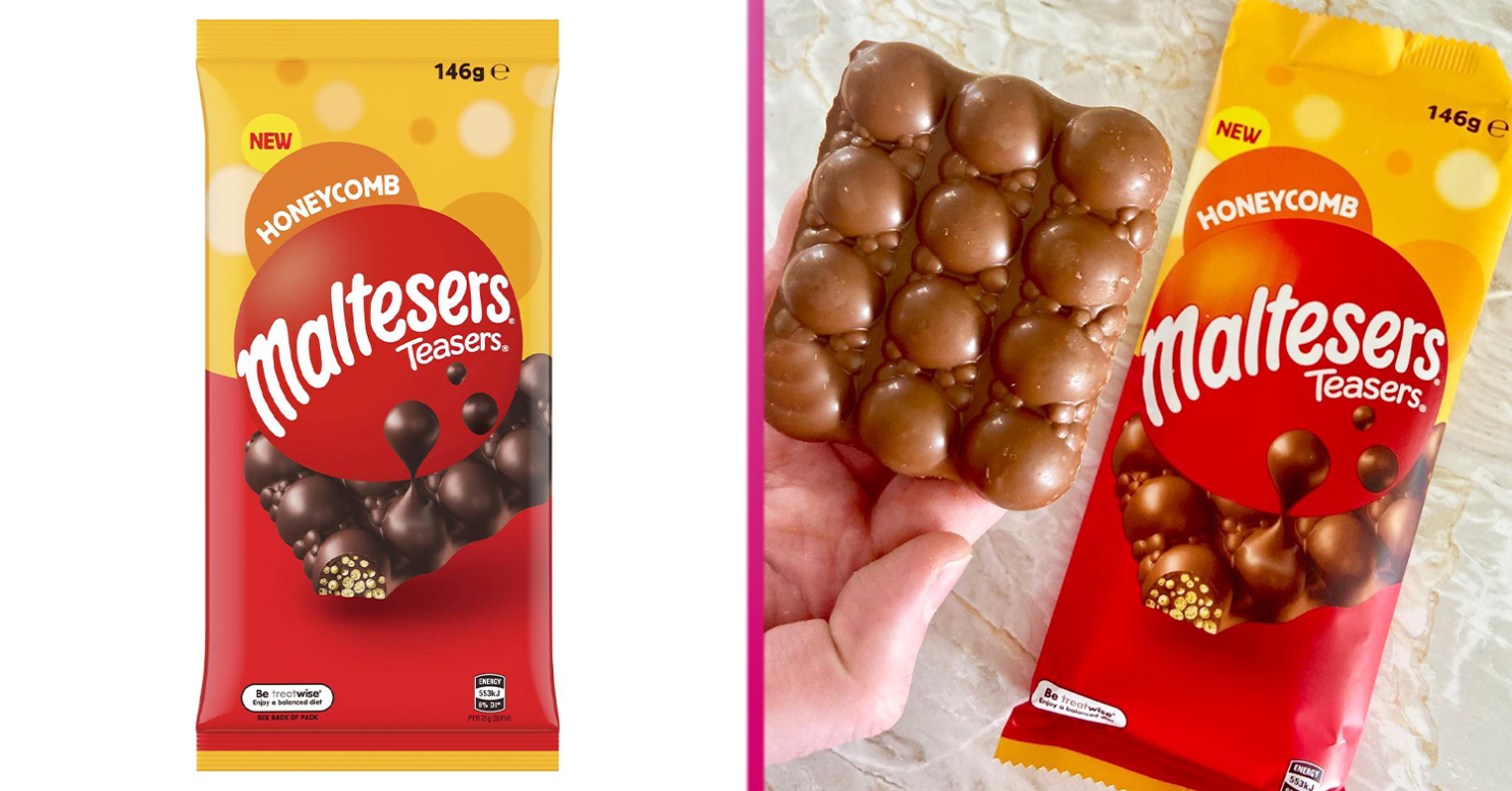 Honeycomb Maltesers Teasers bars launch in UK - Entertainment Daily