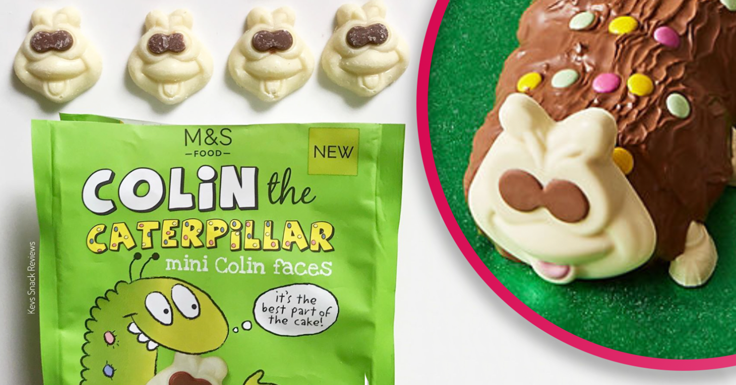 Colin the Caterpillar Mini Faces launch at M&S - Entertainment Daily