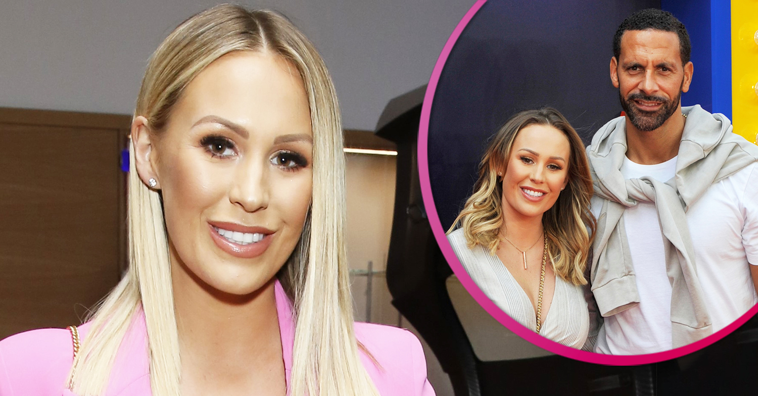 Kate Ferdinand beams as Rio's kids cradle her baby bump in family pic