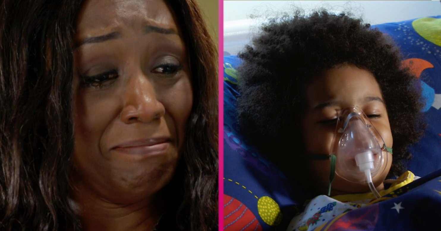 EastEnders fans in tears as Denise is reunited with son Raymond