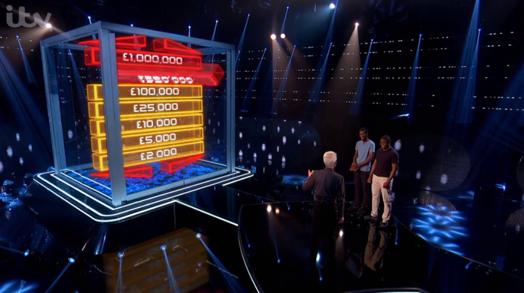 The Million Pound Cube: Joe and Robert win £100k - Entertainment Daily