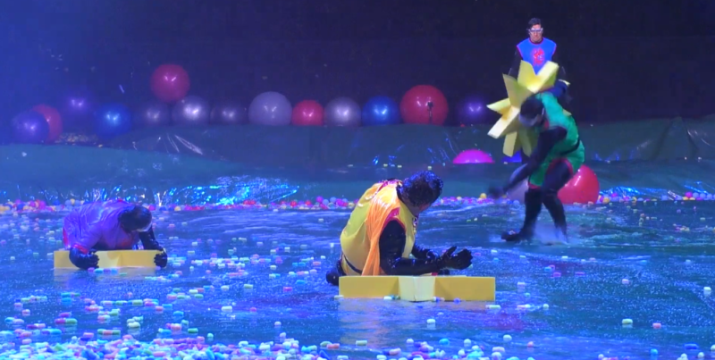 I'm A Celebrity 2020: Final four celebrities take on Cyclone Challenge