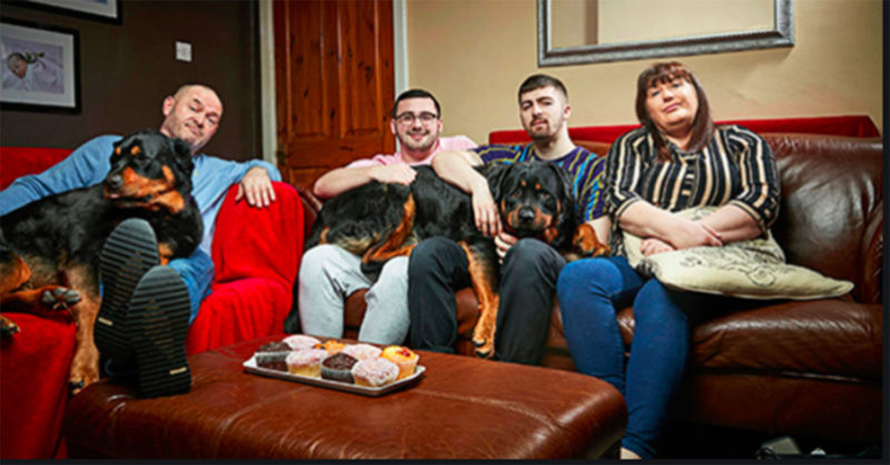 Meet the Malone family: Gogglebox's beloved Mancunian clan with Rottweilers