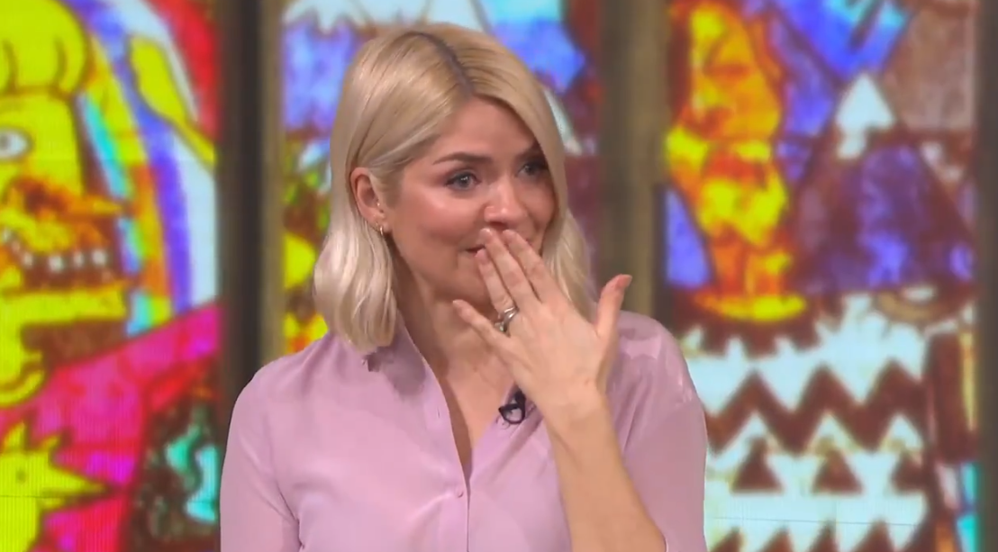 Holly Willoughby moved to tears by nuns' message on This Morning