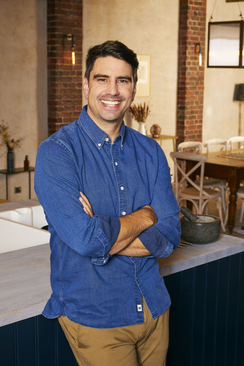Chris Bavin's rise to fame and role on BBC One's Celebrity Best Home Cook