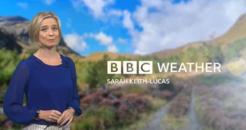Weather girls on TV: Lucy Verasamy hottest female weather presenter!