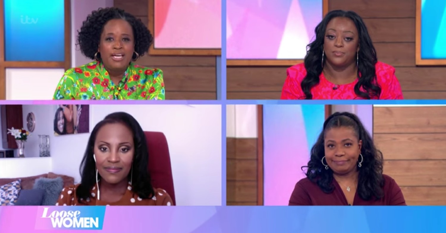Loose Women all-black panel praised as they discuss mental health