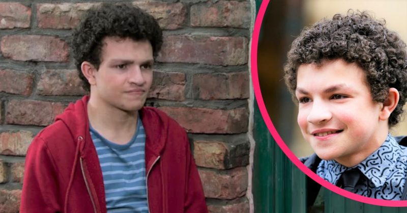 Simon Barlow's journey from toddler to teen on Coronation Street