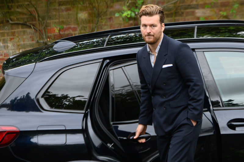 Matt Stokoe stars as Mark Warden in ITV1's detective drama Grace