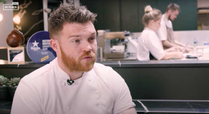 Tom Brown judges Scottish heats on Great British Menu