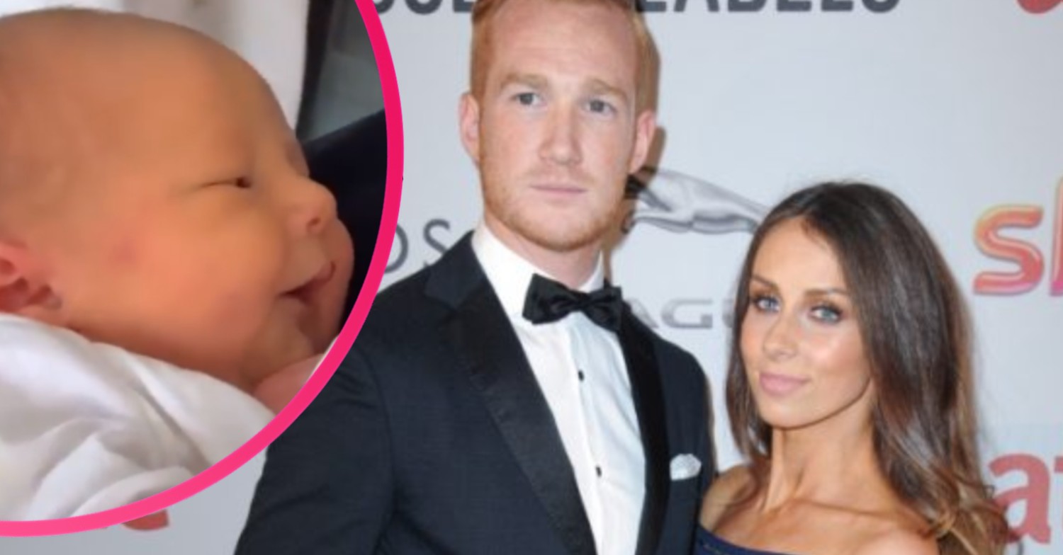 Greg Rutherford baby: Star unveils new-born daughter and reveals name