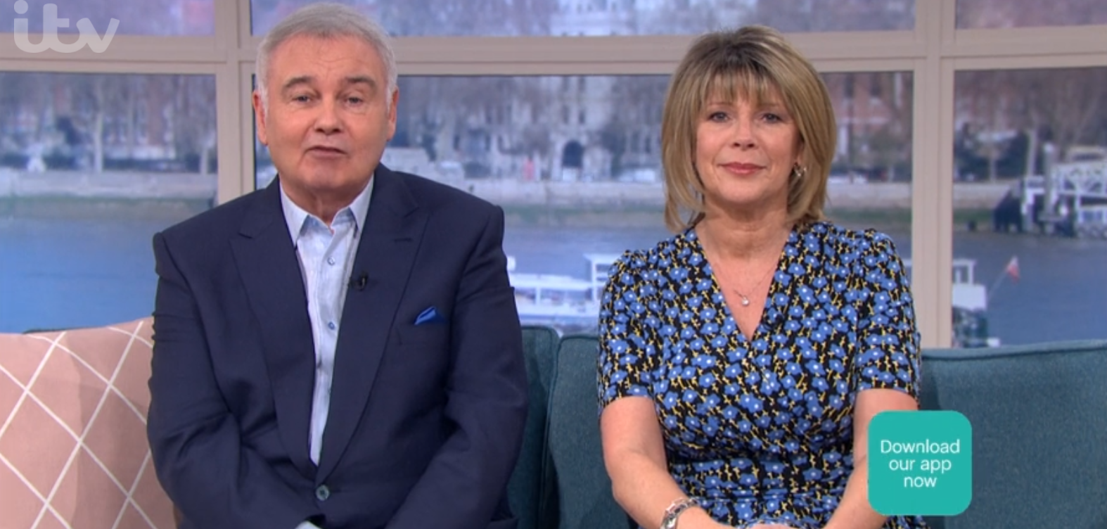 Eamonn Holmes and Ruth Langsford absent from This Morning