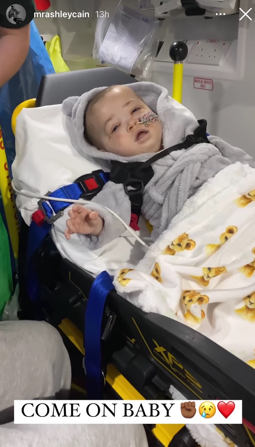 Ashley Cain shares heartbreaking update about 'hero' baby Azaylia