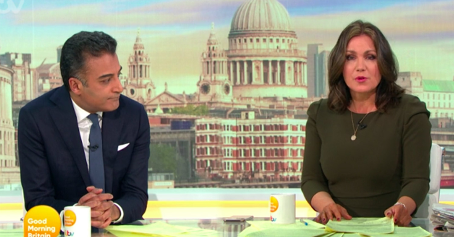 Susanna Reid debuts stunning new hair but is criticised for fake tan 'fail'