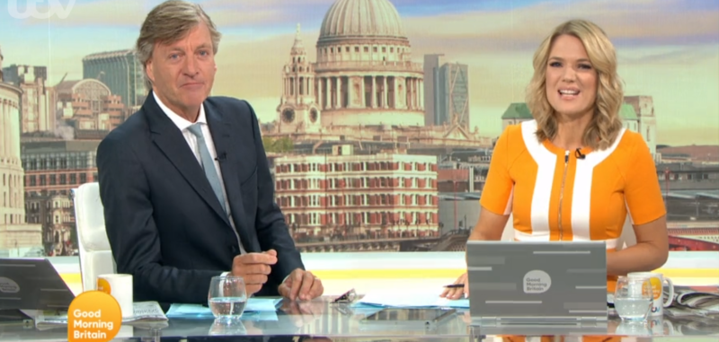 GMB: Richard Madeley returns after Piers Morgan replacement rumours