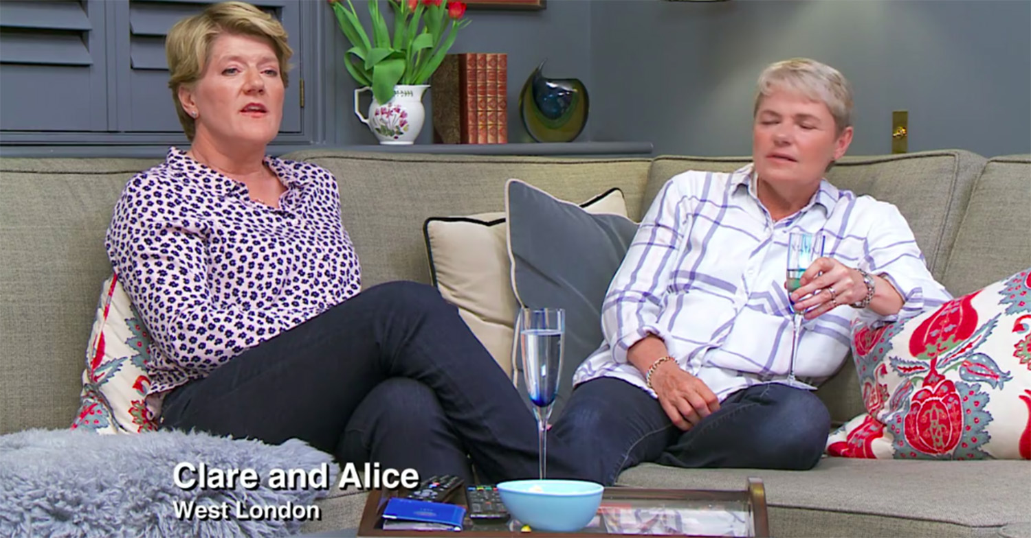 Celebrity Gogglebox: Clare Balding accused of 'belittling' wife Alice ...