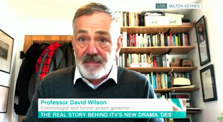 Professor David Wilson fronts C4's 'In the Footsteps of Killers' series