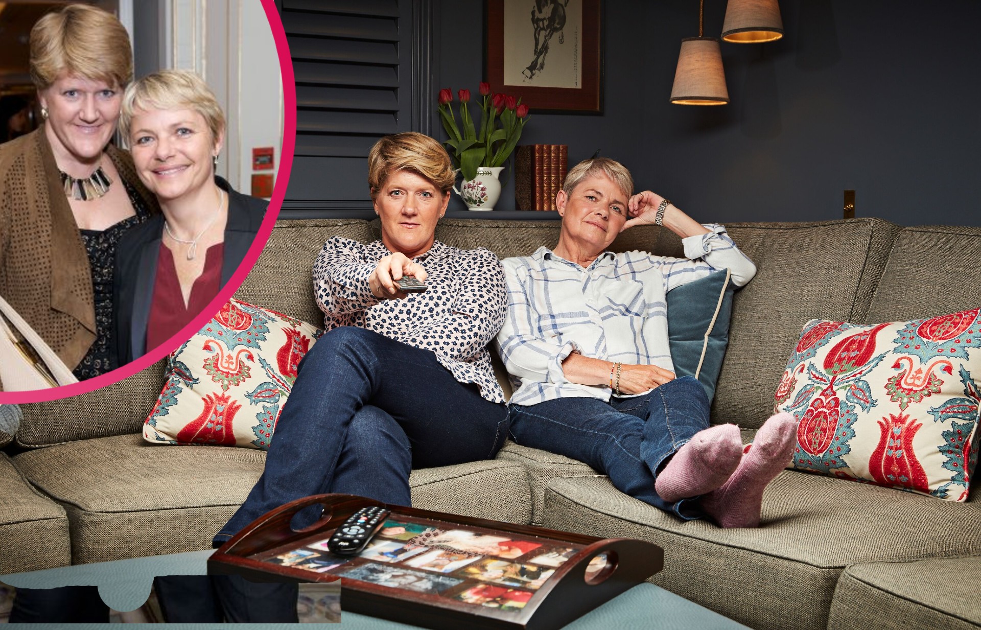 Clare Balding hosts Wimbledon on BBC2 and appears on Celebrity Gogglebox