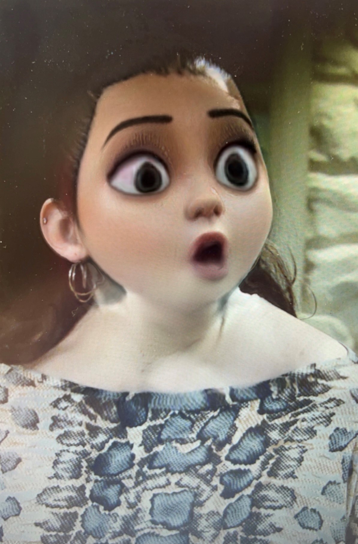 Emmerdale cast with Disney character filter from TikTok and Snapchat