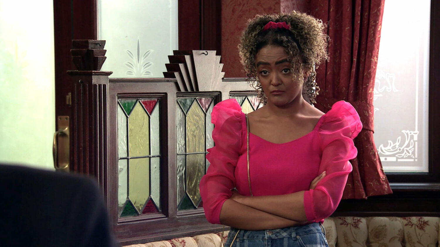 Coronation Street's Emma Brooker engaged on and off screen