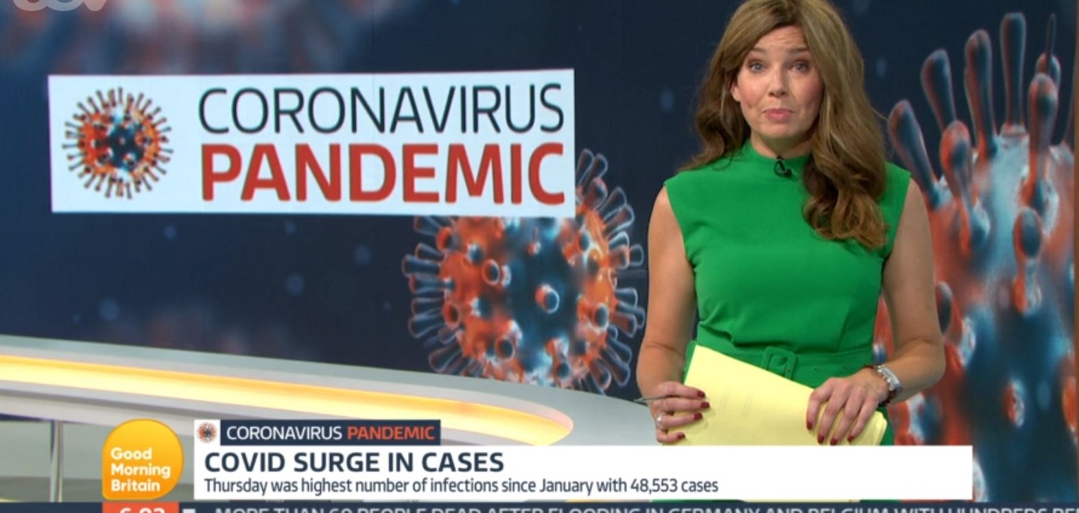 Good Morning Britain: Pip Tomson delights viewers