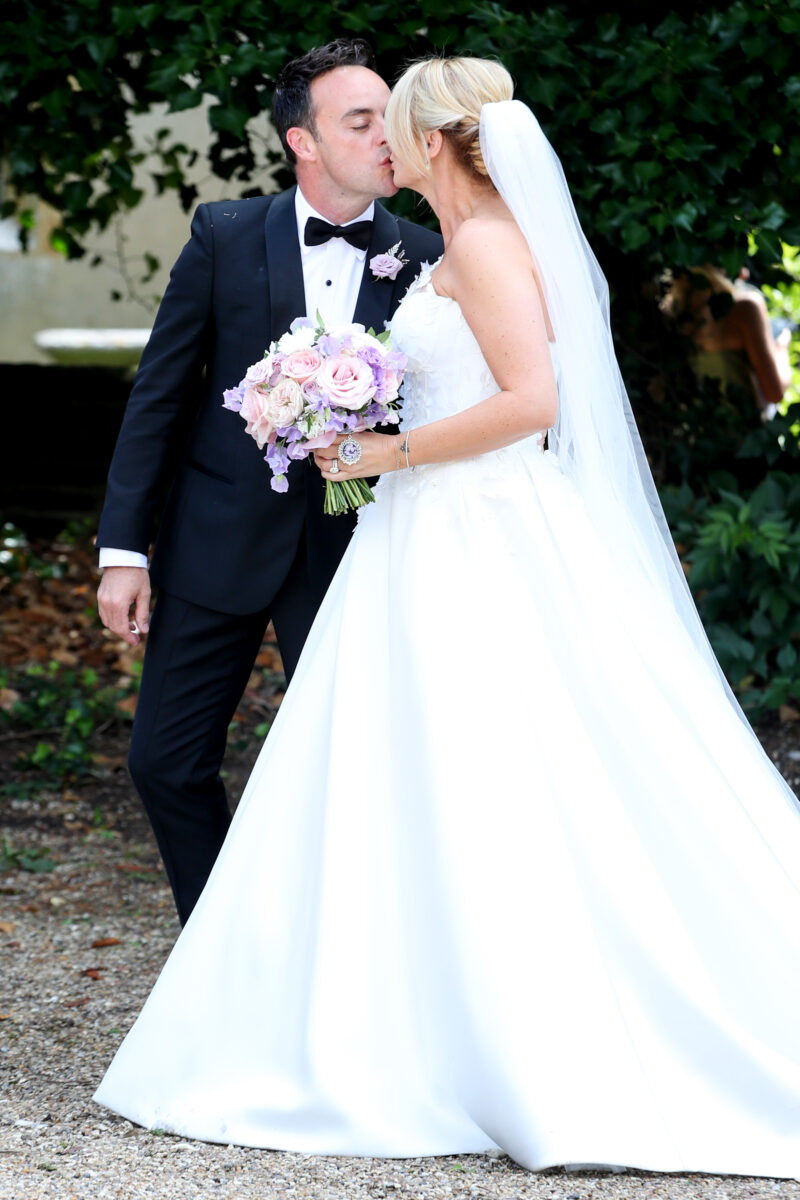 Ant McPartlin wedding: Couple pose for first pictures as husband and wife