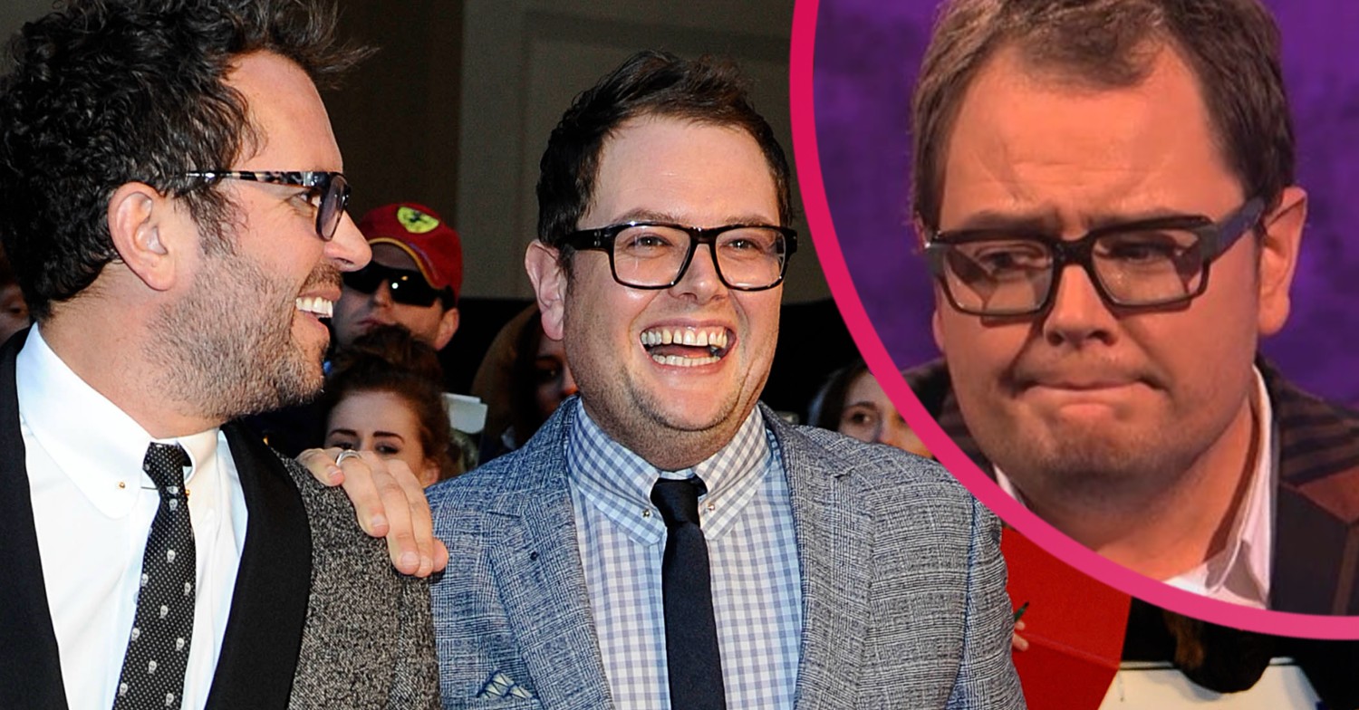 Alan Carr's husband Paul Drayton addresses black eye photo