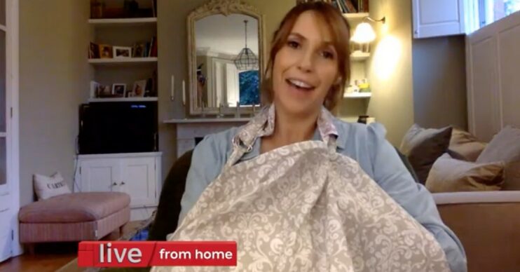 Alex Jones reveals her baby daughter's name on The One Show