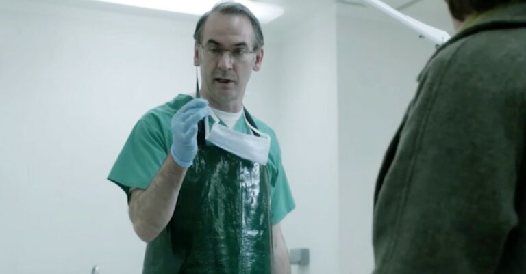 Paul Kaye exits ITV's Vera as Dr Malcolm Donahue with a final laugh