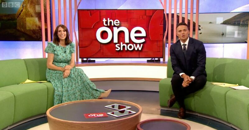 Alex Jones delights The One Show fans as she returns after giving birth
