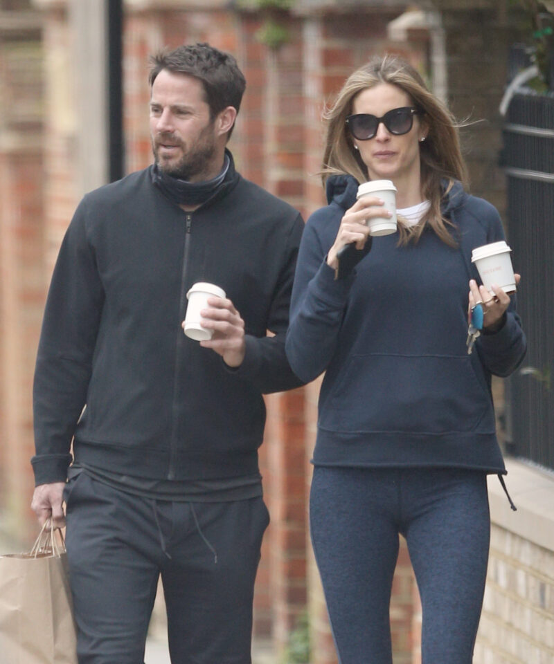 Jamie Redknapp and wife Frida Andersson welcome first baby together