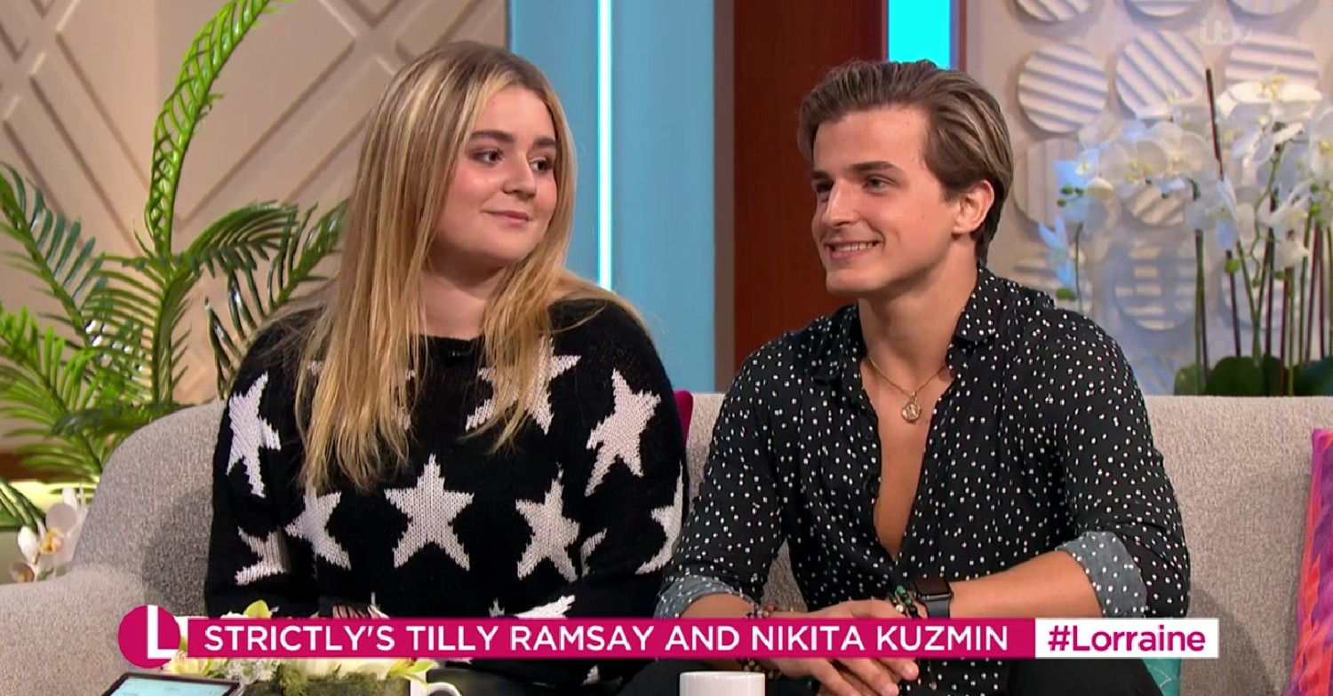 Strictly: Tilly Ramsay and Nikita Kuzmin spark romance rumours