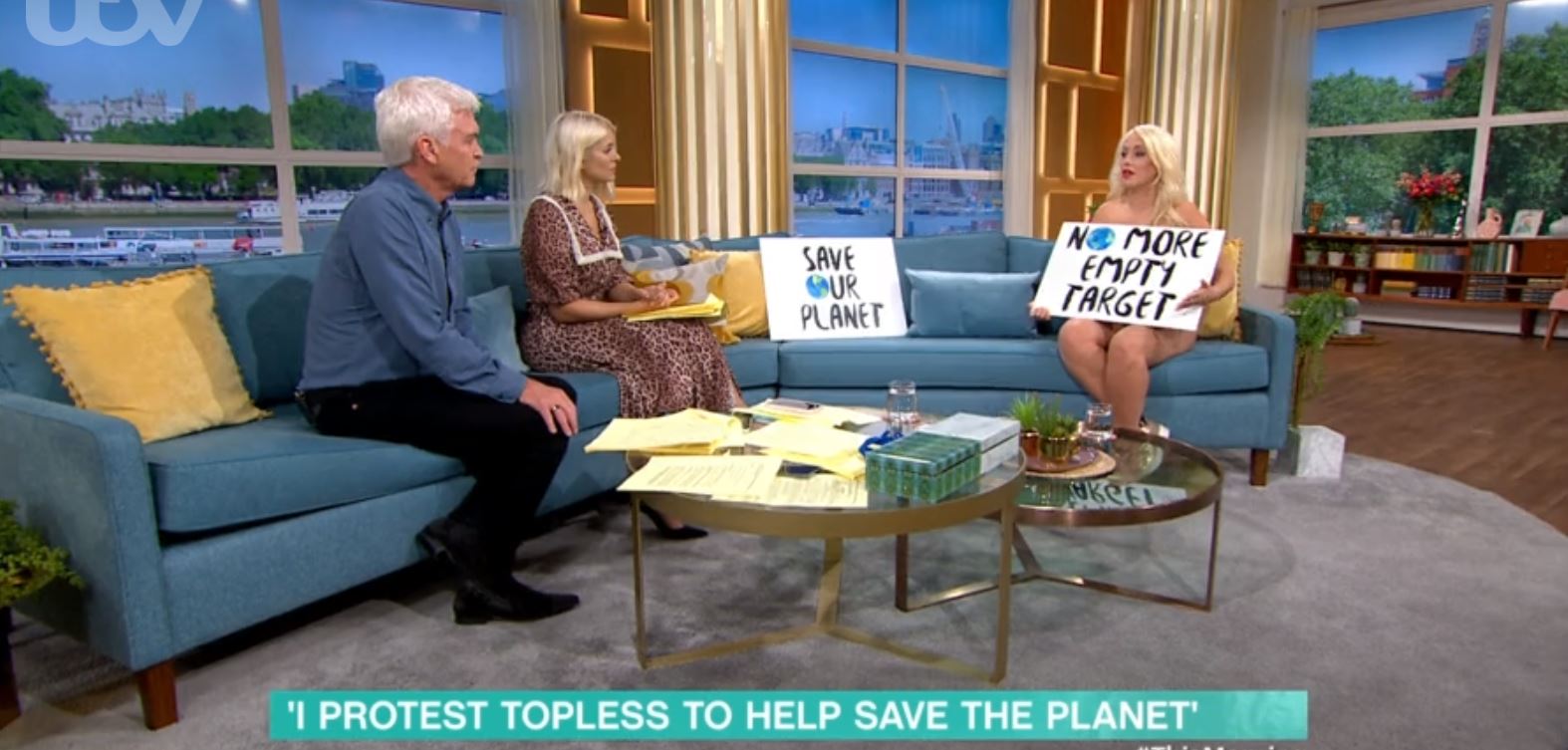 This Morning: Climate protester Laura Amherst leaves viewers divided