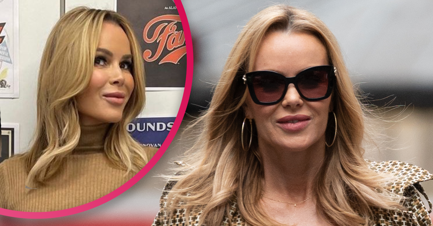 Amanda Holden On Instagram Star Flashes Her Nipples In Autumnal Outfit