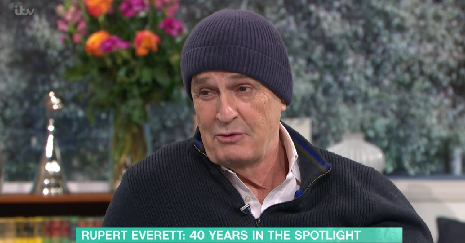 Rupert Everett apologises for appearance on This Morning