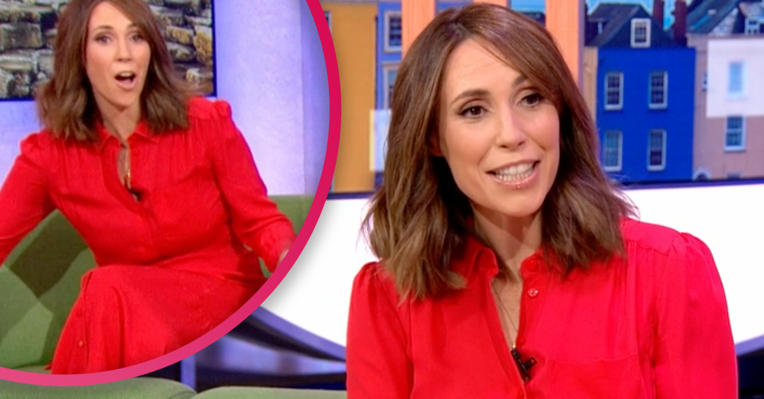 Alex Jones suffers awkward mishap as she returns to The One Show