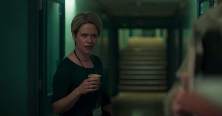 Meet the Showtrial cast: Tracy Ifeachor, Celine Buckens, and James Frain