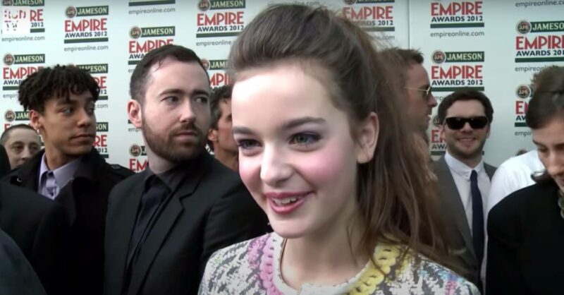 Celine Buckens stars in BBC One's Showtrial and Bridgerton