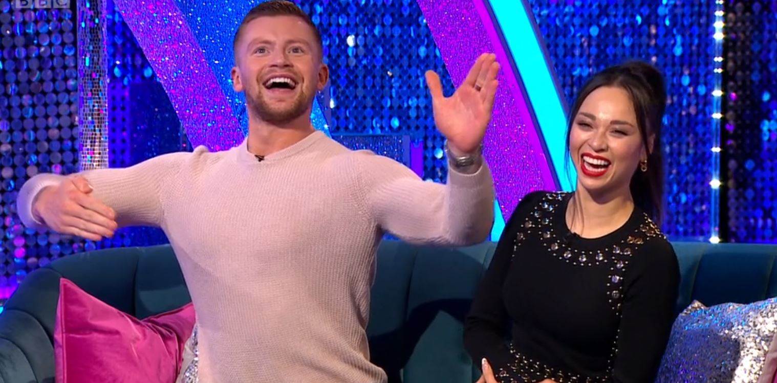 Strictly star Adam Peaty 'put on sweet ban' by Katya Jones