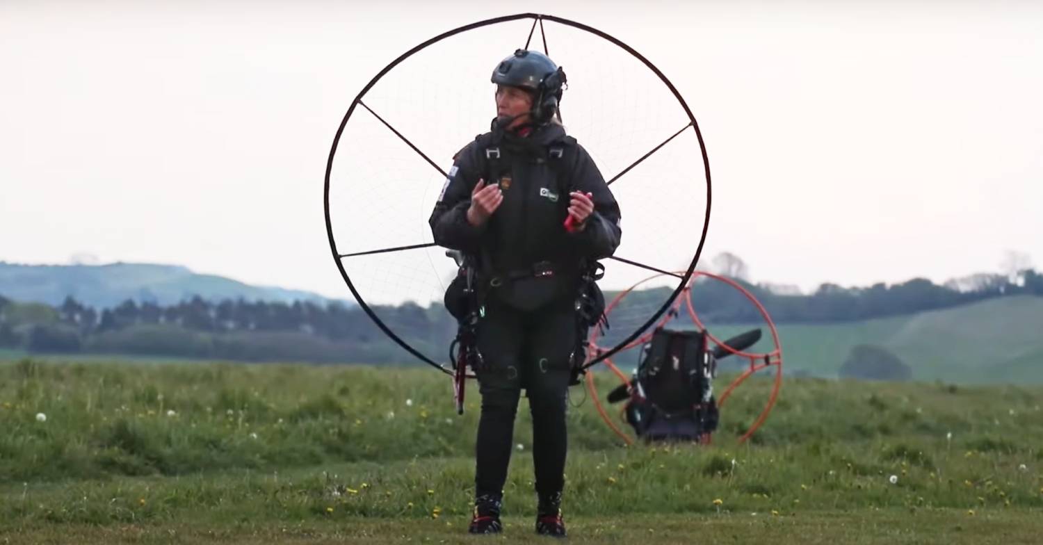 Joanna Lumley fronts ITV documentary on 'Human Swan' Sacha Dench