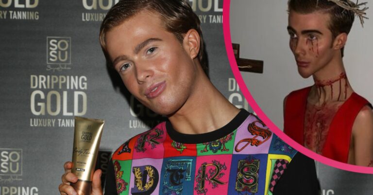 TOWIE: Joey Turner dresses as Jesus and hits back at weight concerns