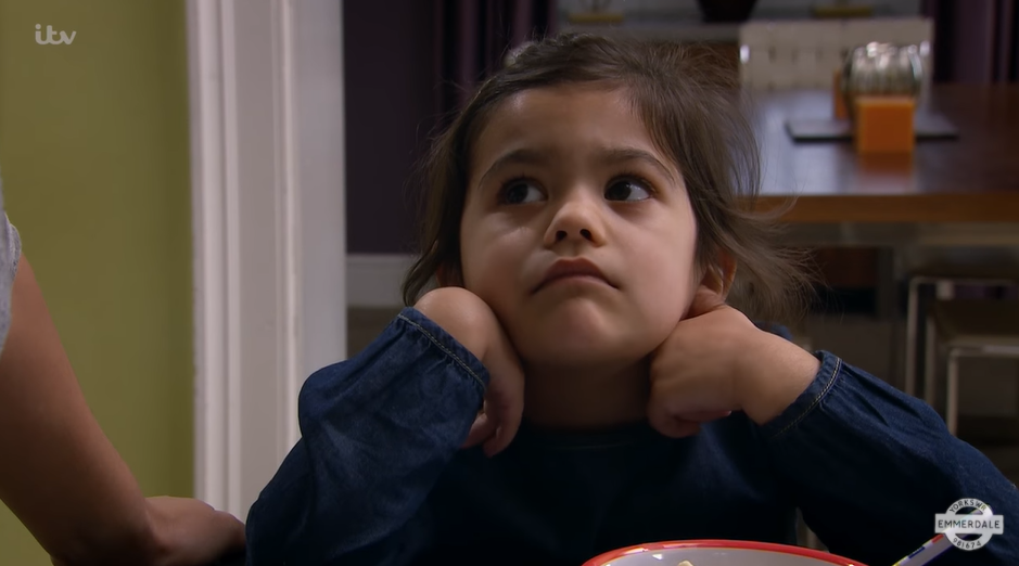 Emmerdale viewers speculate on Amba Metcalfe recast after growth spurt