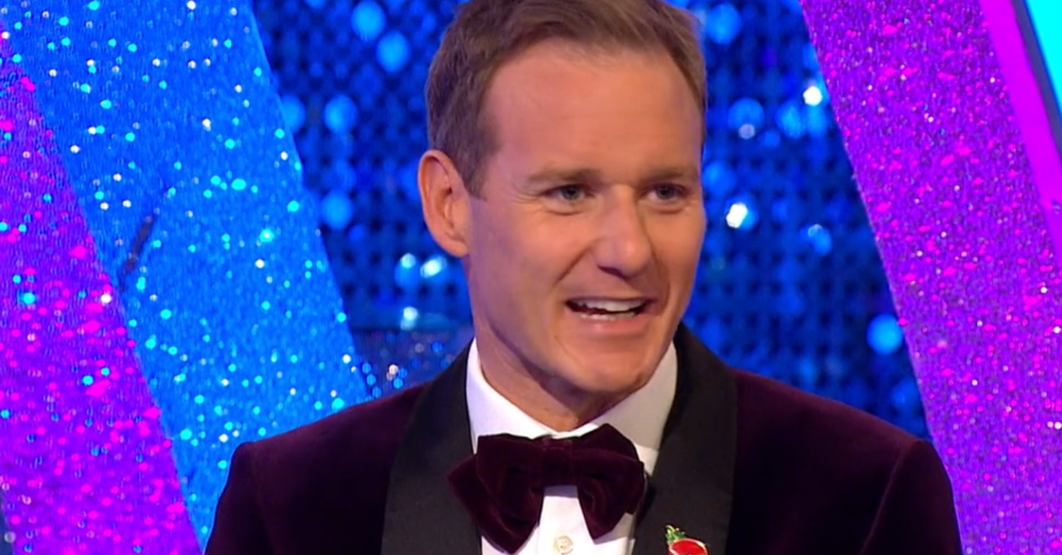 Strictly star Dan Walker hasn't been able to do much dancing due to injury