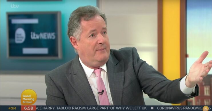 Piers Morgan hits back at man on Twitter who hurled abuse at him