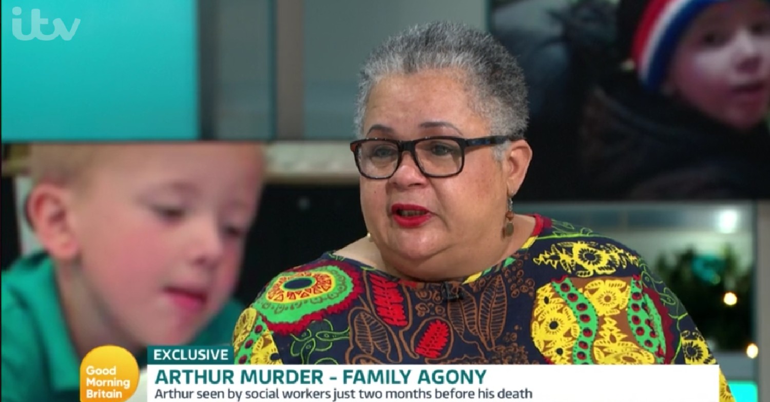 Arthur Labinjo-Hughes' grandmother shares heartbreak on GMB