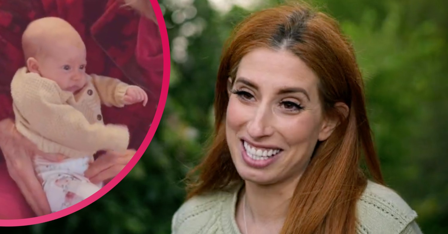 Stacey Solomon introduces baby Rose to her great-grandma